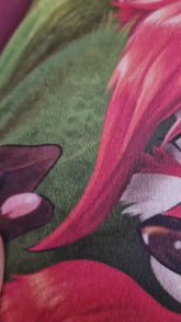 Daki Cherry - Art by Soapaint - The Red Fox Dakimakura Furry Body Pillow Cover fuzzy floofy ...